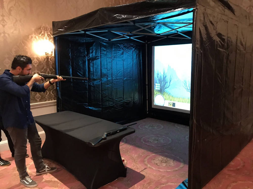 Static Laser Shooting Game - Edge Entertainment Agency